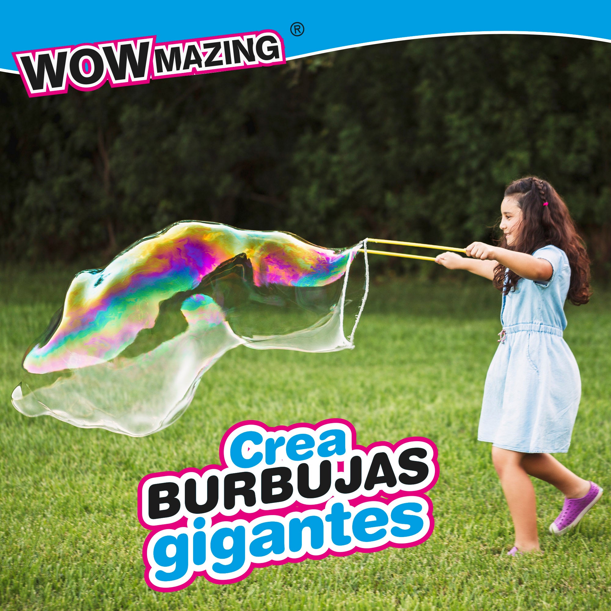 Wowmazing Giant Bubble Kit – Toytastic Malta