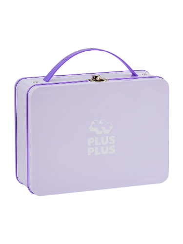 Plus Plus Purple Metal Suitcase - 600Pcs – Toytastic Malta