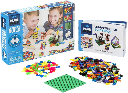 Plus-Plus Learn To Build Puzzle 600pcs – Toytastic Malta