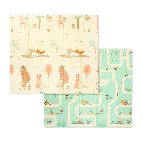 Educational XPE Foam Mat 180 x 200 cm - Foldable Playmat – Toytastic Malta