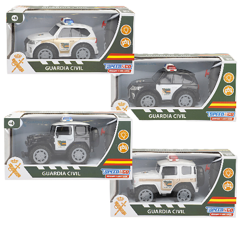 Speed & Go Remote Control Police Car – Toytastic Malta