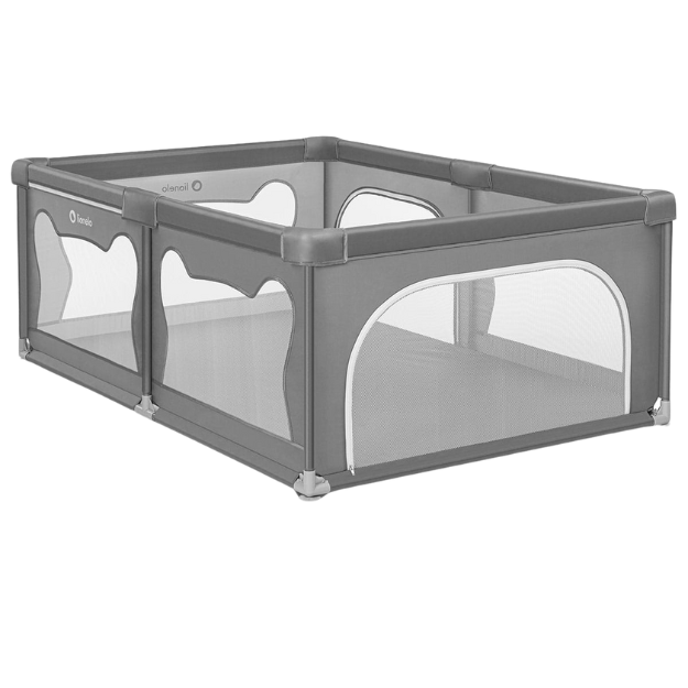 Lionelo Willow Grey/Beige Playpen – Toytastic Malta