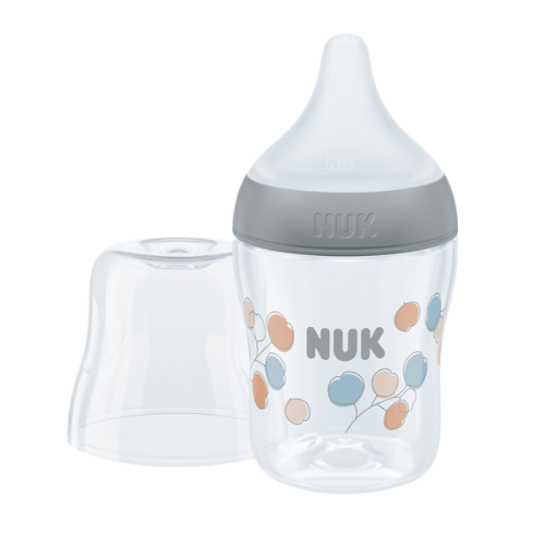 NUK Perfect Match Baby Bottle with soft silicone teat 150Ml - Twig ...