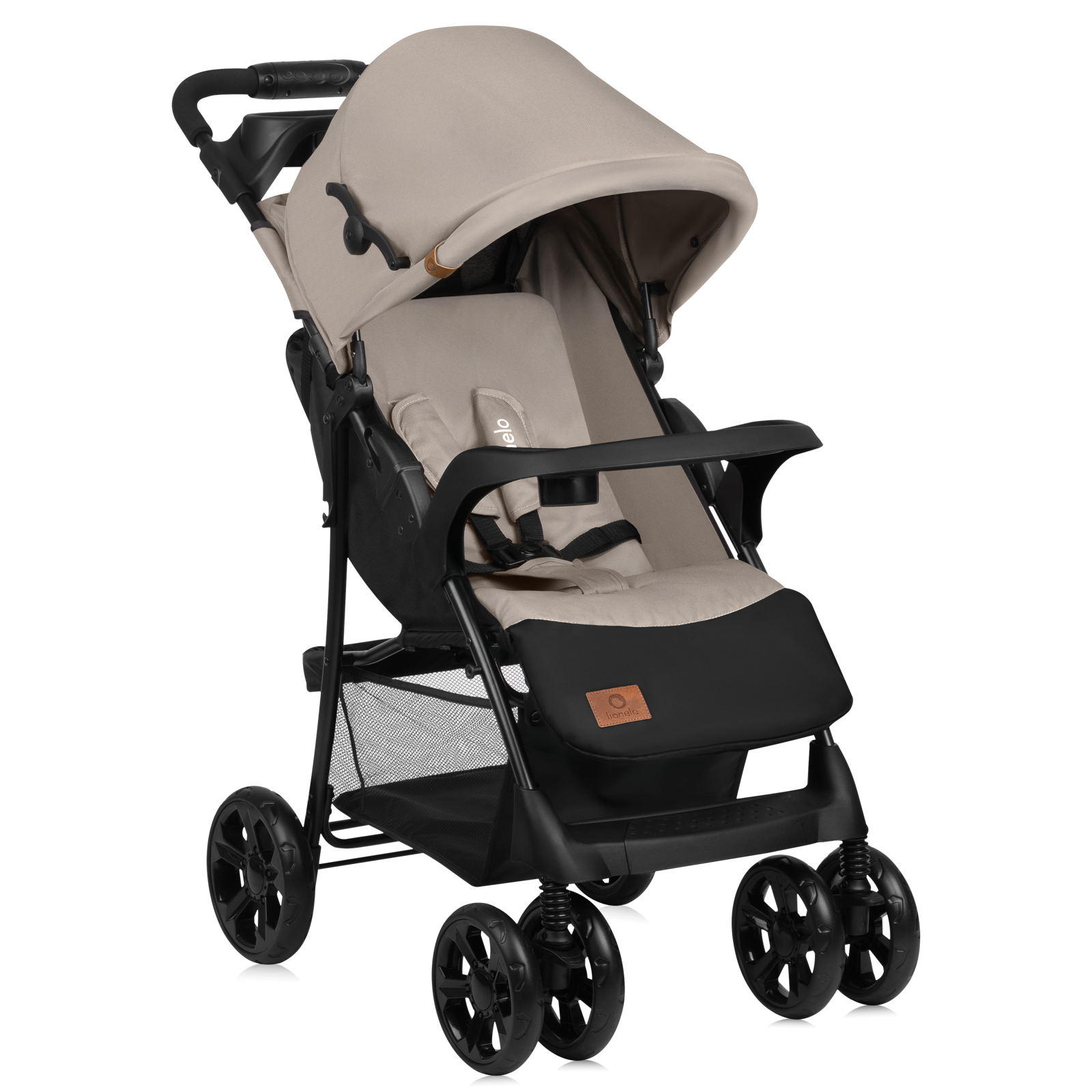 Lionelo Emma Plus - Lightweight Stroller Beige/Green/Coral/Grey ...