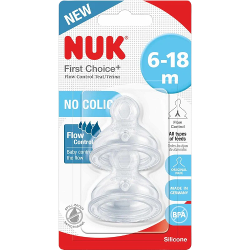 Nuk FC+ Silicone Teat 6-18m – Toytastic Malta